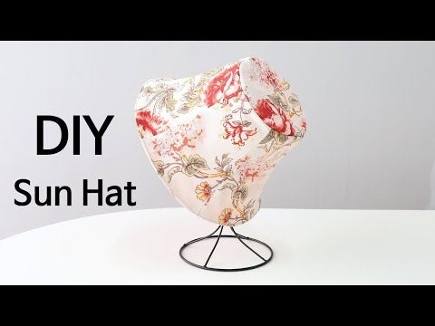 Womens Sun Hat Pattern, Reversible Sun Hat PDF, sewing pattern ,downlo ...
